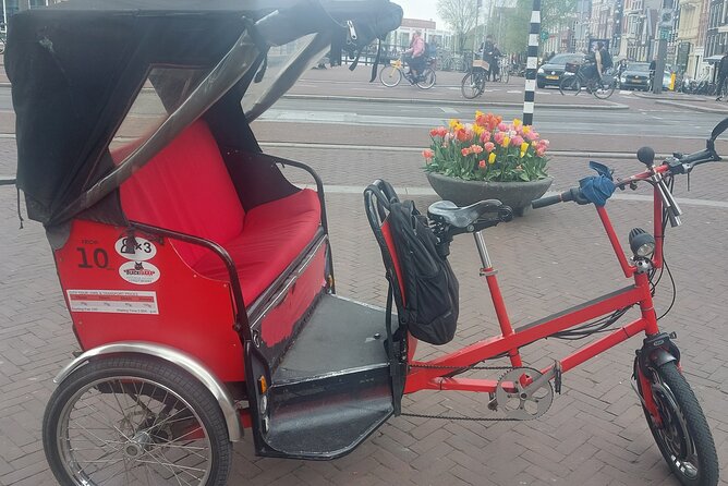 2 Hours Private Amsterdam Rickshaw Tour - The itinerary in detail