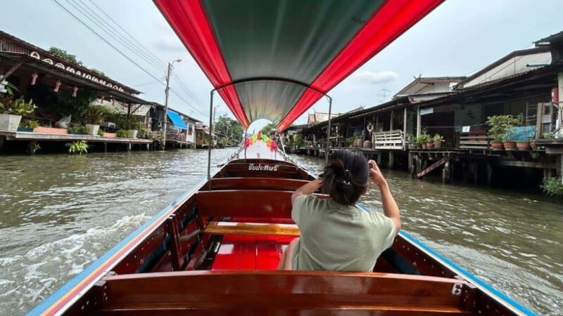 2 Hours Private Bangkok Canal Boat Tour by Long-Tail Boat - Key Points
