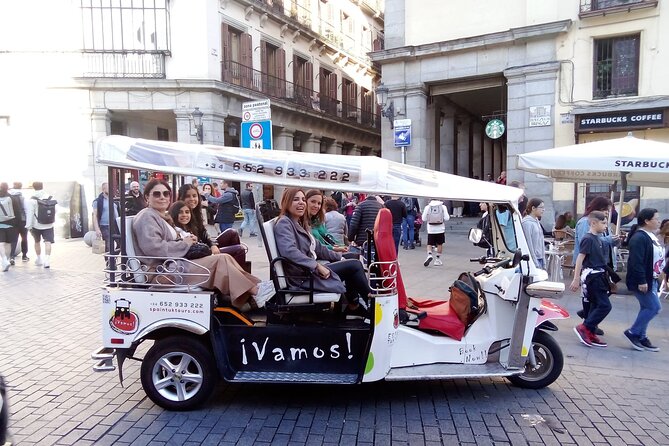 2 Hours Private Tuk tuk Tour in Madrid - What the Reviews Say