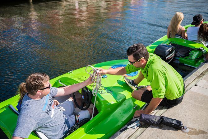 2 Person Mini Power Boat Rental at Tampa Riverwalk - What to Expect from the Tampa Riverwalk Mini Power Boat Rental