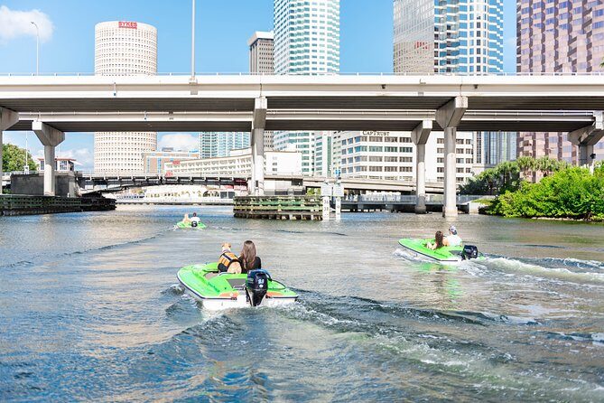 2 Person Mini Power Boat Rental at Tampa Riverwalk - The Sum Up
