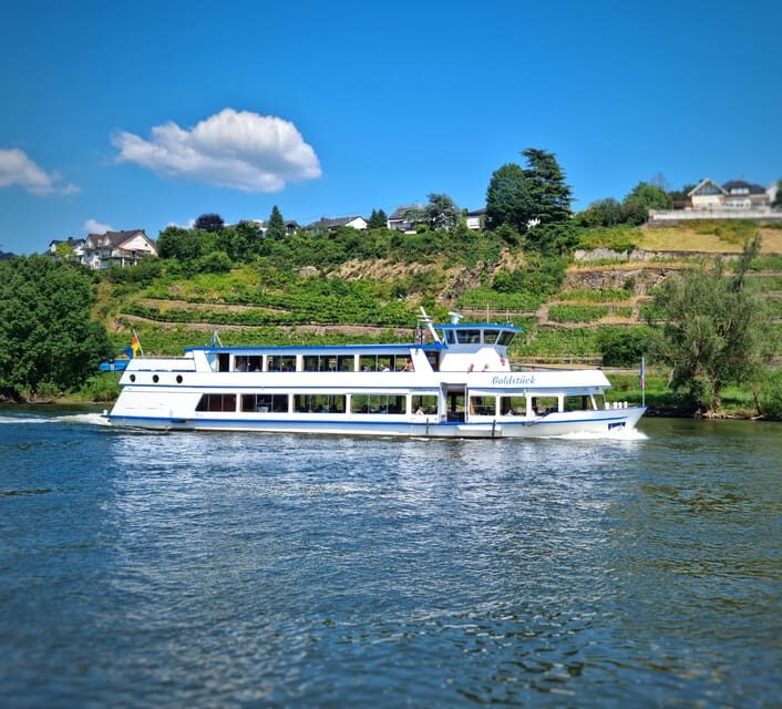 2-River Day-trip by boat to Koblenz and return from Alken - The Scenic Highlights