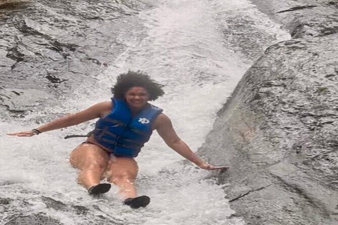 2 Tours in 1 Day: Rainforest Waterslides & Beach Tour w/Transport - FAQ