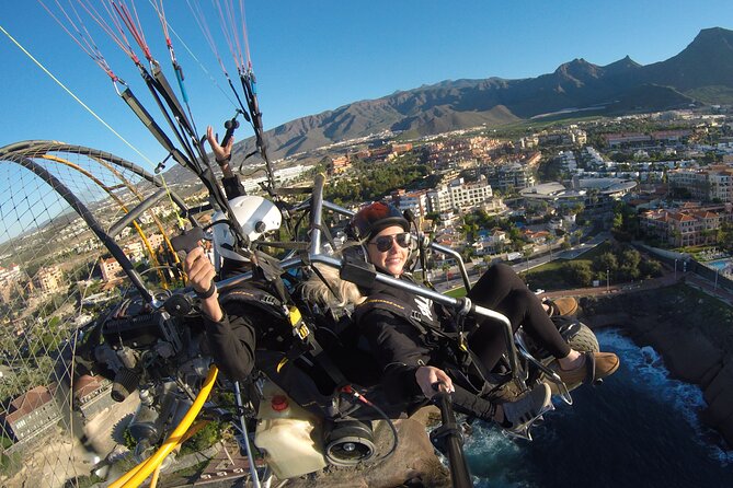20 Minute Private Paratrike Flight over Tenerife South - A Close Look at the Paratrike Experience