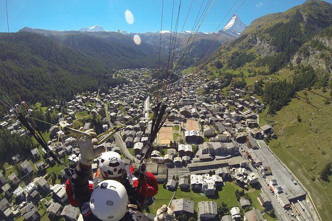 20 to 25 Minute Tandem Paragliding in Zermatt and Matterhorn View - Meeting Point and Transportation