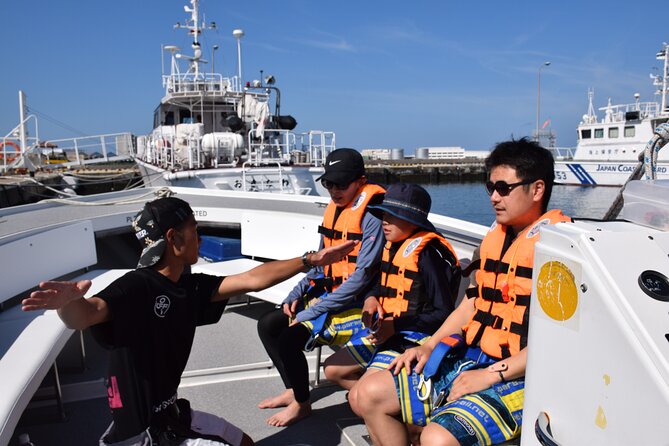 200M Parasailing Experience in Okinawa Depart From Ginowan Marina - Meeting and Pickup