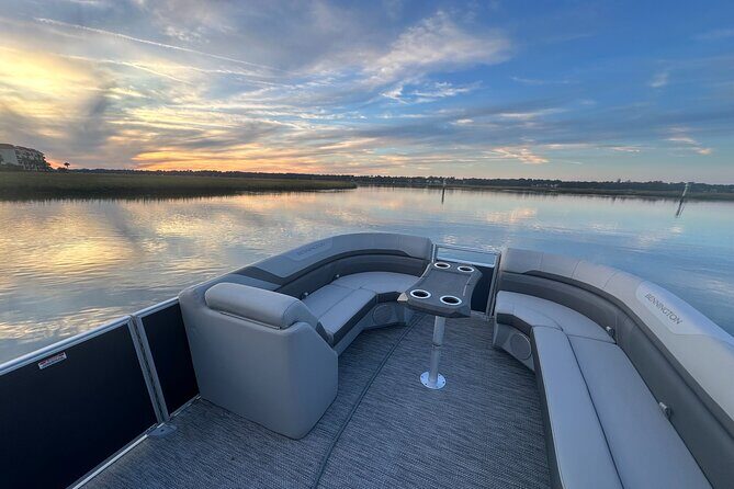 22 ft. Luxury Pontoon Private Hilton Head Boat Rental for 2 Hours - FAQs