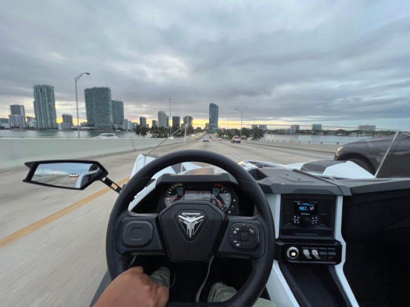 24 Hour Slingshot Rental Miami - The Vehicle Details: What to Expect