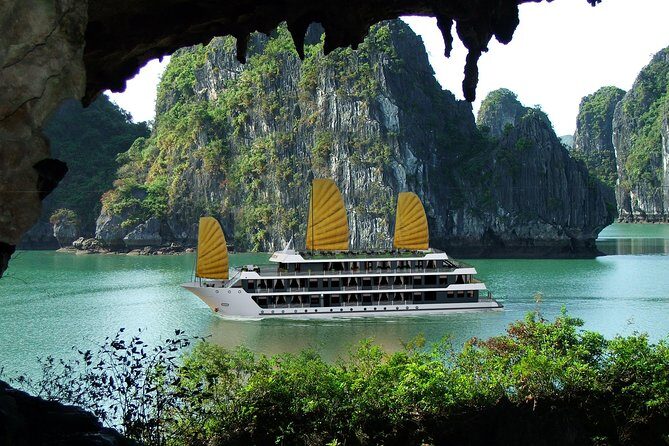 2D1N explore Halong - Ha Lan Bay on Rosy 5-star Cruise | KAYAK, POOL,... - The Sum Up