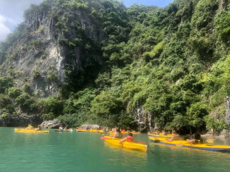 2Days Tour : Lan Ha Bay - Cat Ba Island - Caves - Kayaking - Key Points