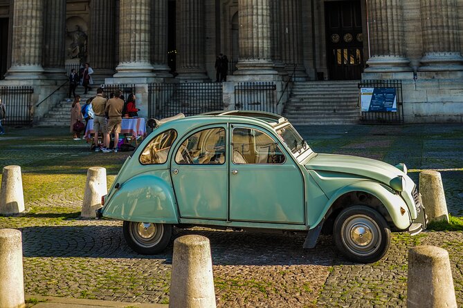 2H Discovery Tour of Paris in 2CV CITROEN - Inclusions and Extras