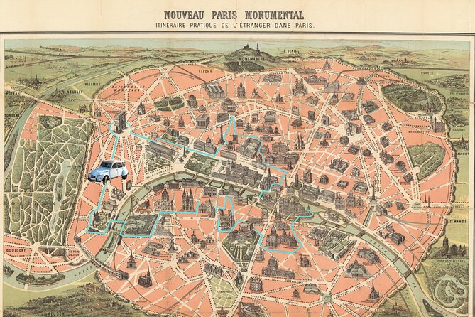 2H Discovery Tour of Paris in 2CV CITROEN - Accessibility and Participation