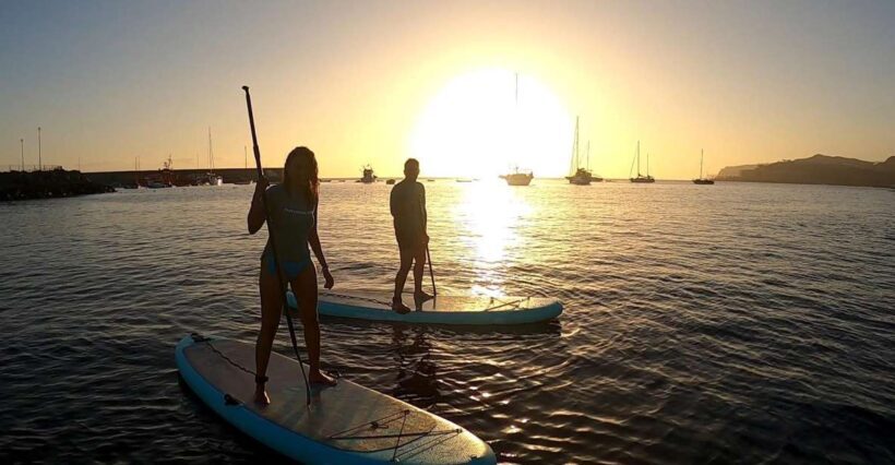 2h Sunset Paddle Board Session in Gran Canaria - Key Points