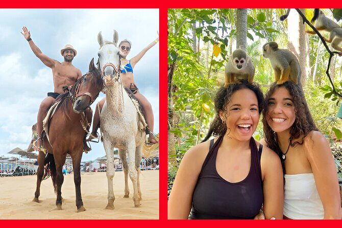 2X1: MonkeyLand plus horseback riding beach in Puerto Plata - Introducing the Tour: A Unique Blend of Nature and Adventure