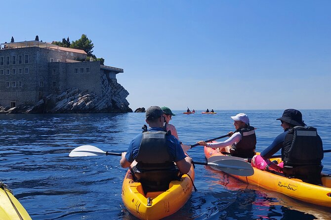 3.5-Hour Kayak Tour from Beii to Sveti Stefan Island - Frequently Asked Questions