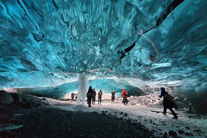 3-Day Golden Circle, Ice Cave, Glacier Lagoon & Waterfalls Tour - Ice Cave Adventure