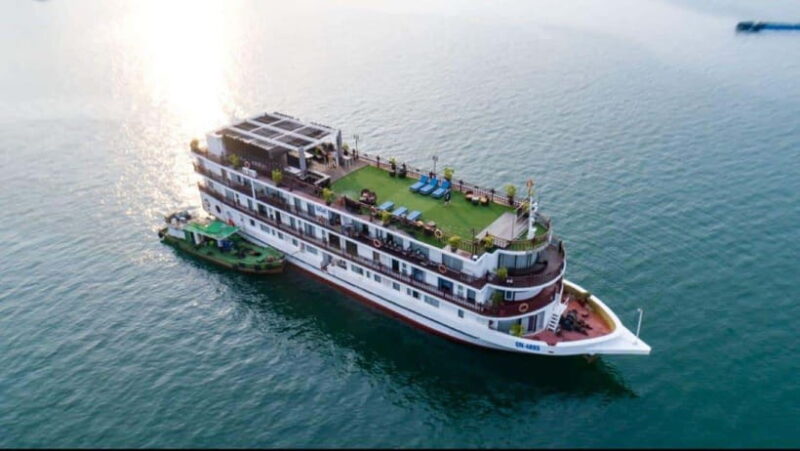 3-Day: Halong bay 5 star cruise cabin balcony - Ninh Binh - Discovering Ha Long Bay: The Heart of the Experience