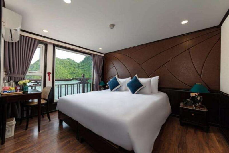 3-Day: Halong bay 5 star cruise cabin balcony - Ninh Binh - Exploring Ninh Binh: Land of Limestone and Tranquility