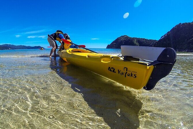 3 Day Unguided Kayaking starting in the Abel Tasman National Park New Zealand - Key Points