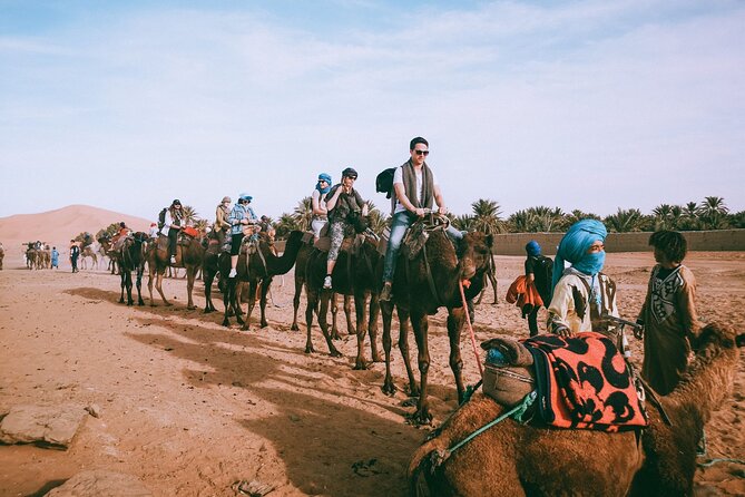 3 Days Private Desert Tour From Marrakech To Merzouga Dunes - Accommodations and Meals