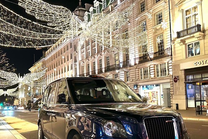 3-Hour Christmas Lights and Markets London Taxi Tour - Key Points