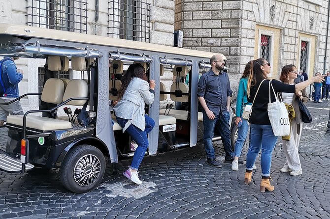 3-Hour Highlights Private Luxury Golf Cart Tour in Rome - Key Points