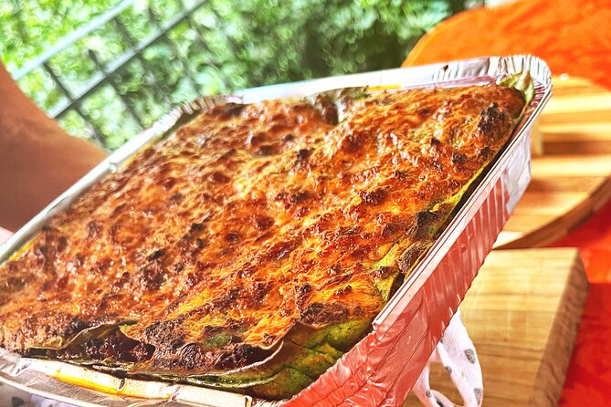 3 hour Lasagna Bolognese cooking class - Key Points