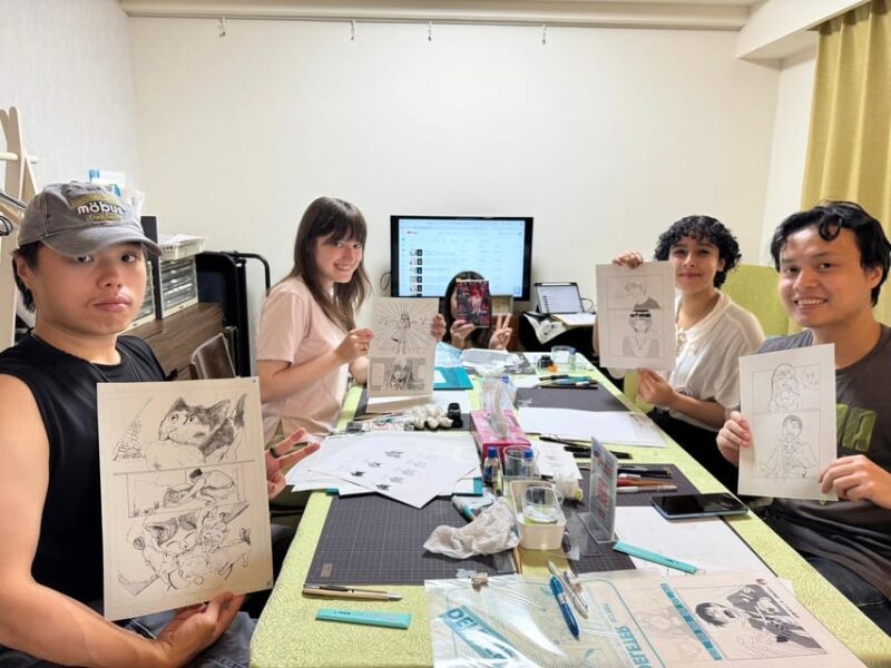 3-Hour Manga Drawing Workshop in Tokyo - Key Points