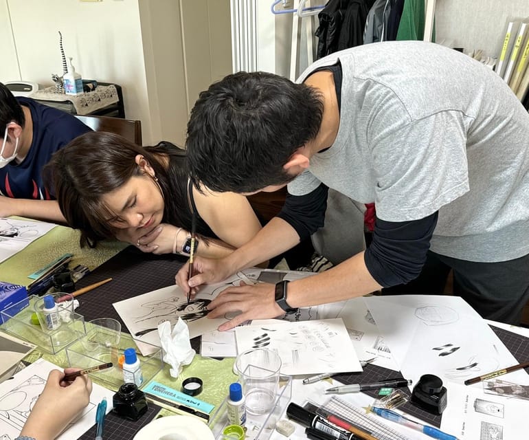 3-Hour Manga Drawing Workshop in Tokyo - Important Notes