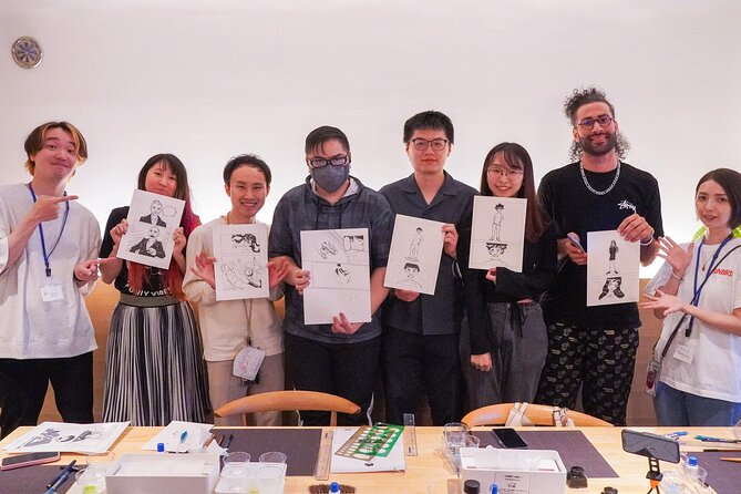 3-Hour Manga Drawing Workshop in Tokyo - Booking Details