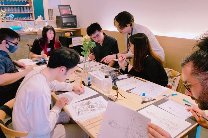 3-Hour Manga Drawing Workshop in Tokyo - Participant Experience