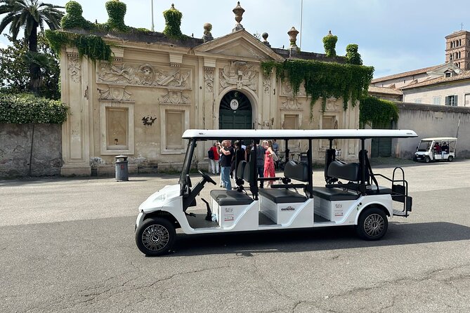 3-Hour Private Golf Cart Tour around Rome - FAQ