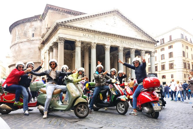3-Hour Rome Small-Group Sightseeing Tour by Vespa - Booking Information and Flexibility