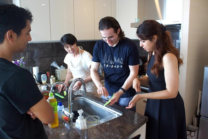 3-Hour Shared Halal-Friendly Japanese Cooking Class in Tokyo - Meeting and Logistics