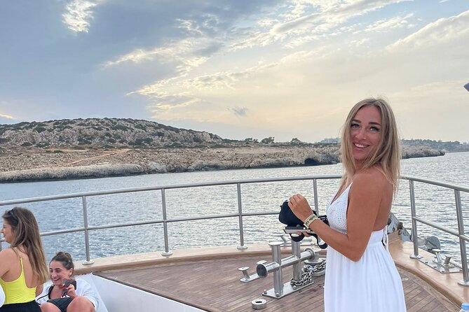3-Hour Sunset Cruise from Protaras with Fruit & Champagne - The Itinerary in Detail