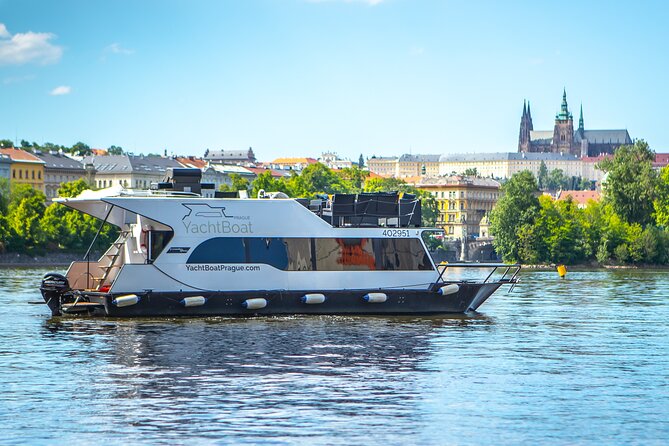 3-hours Prague Private Boat Cruise Beer or Prosecco Unlimited - Meeting and Pickup