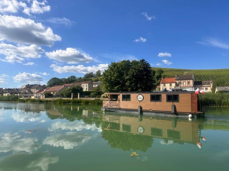 3 Hours Semi Private Solar Boat Cruise in Champagne - Key Points