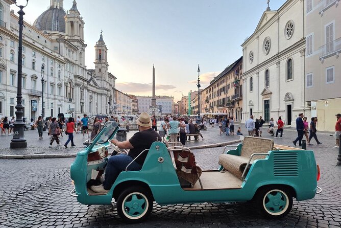 3-Hours Vintage Electric Private Driving Tour of Rome - Frequently Asked Questions