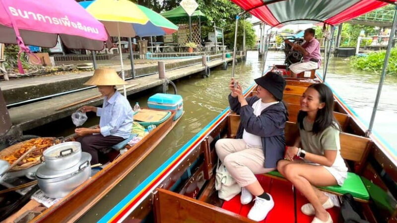 3 Hrs Private boat Tour Bangkok Floating Market by Flat Boat - Drop-off Flexibility and Additional Options