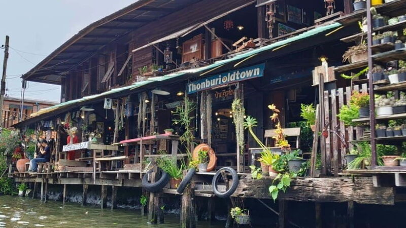 3 Hrs Private boat Tour Bangkok Floating Market by Flat Boat - Authentic and Well-Reviewed
