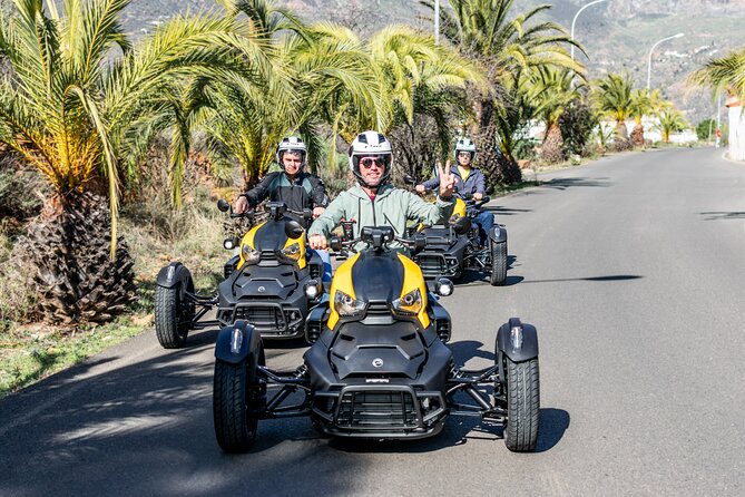3 Wheel Motorcycle Like Quad/Buggy Tour Gran Canaria (Maspalomas) - Clear Instructions for Riding