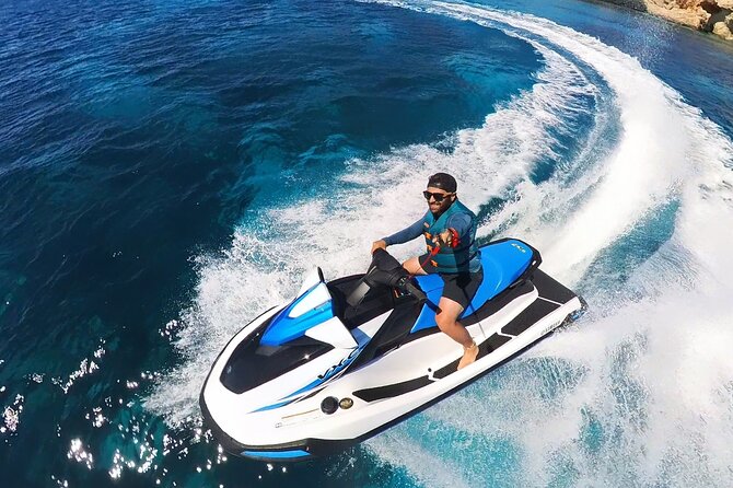 30 Minute, Jet Ski Rental Malta - Self Guided - No Licence Needed - Exploring Maltas Coastal Scenery by Jet Ski