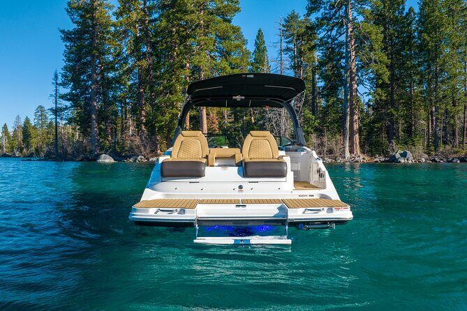 30ft Luxury Private Yacht Charter on South Lake Tahoe - Experience a Taste of Lake Tahoe Luxury with a Private Yacht Tour