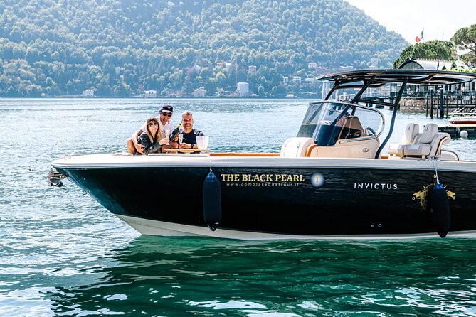 3H Private Cruise on Lake Como Tender Yacht Invictus 5 Pax - Luxury Yacht Experience