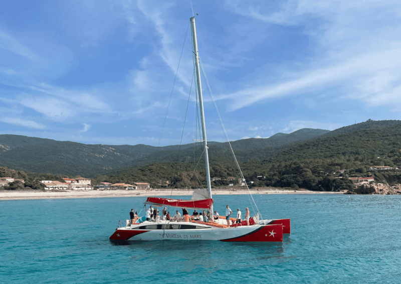 3H30 Explore the south shore of the bay of Ajaccio Catamaran - The Anchorages: A Secluded Escape