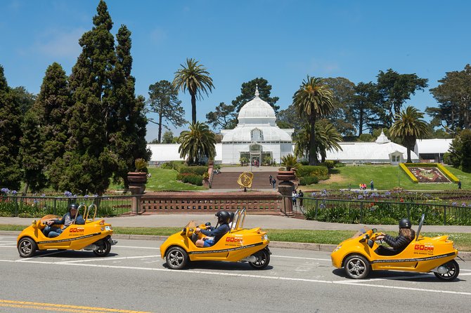 3HR Golden Gate Bridge and Golden Gate Park GoCar Tour - Vehicle and Safety Information
