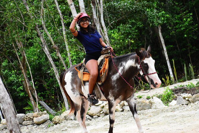 4 activities in 1 Horse Riding, ATV Shared, Cenote & Ziplines from Cancún - An In-Depth Look at the Tour Experience