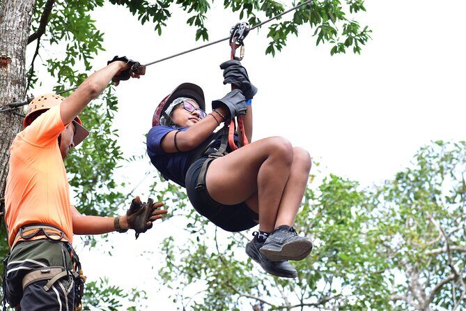 4 activities in 1 Horse Riding, ATV Shared, Cenote & Ziplines from Cancún - FAQ