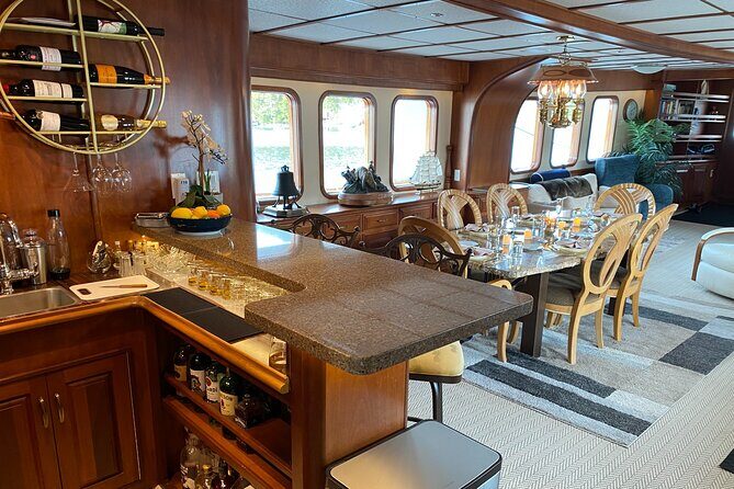 4 Course Dinner Luxury Yacht Dinner cruise out of Friday Harbor - The Experience in Detail