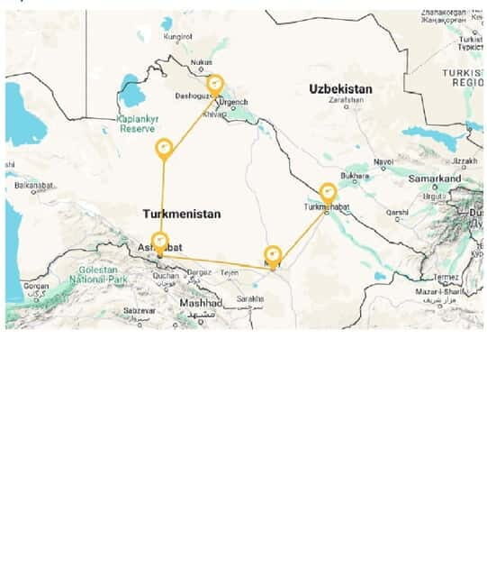 4 Days Tour From Farap To Dashoguz (Turkmenistan) - FAQ